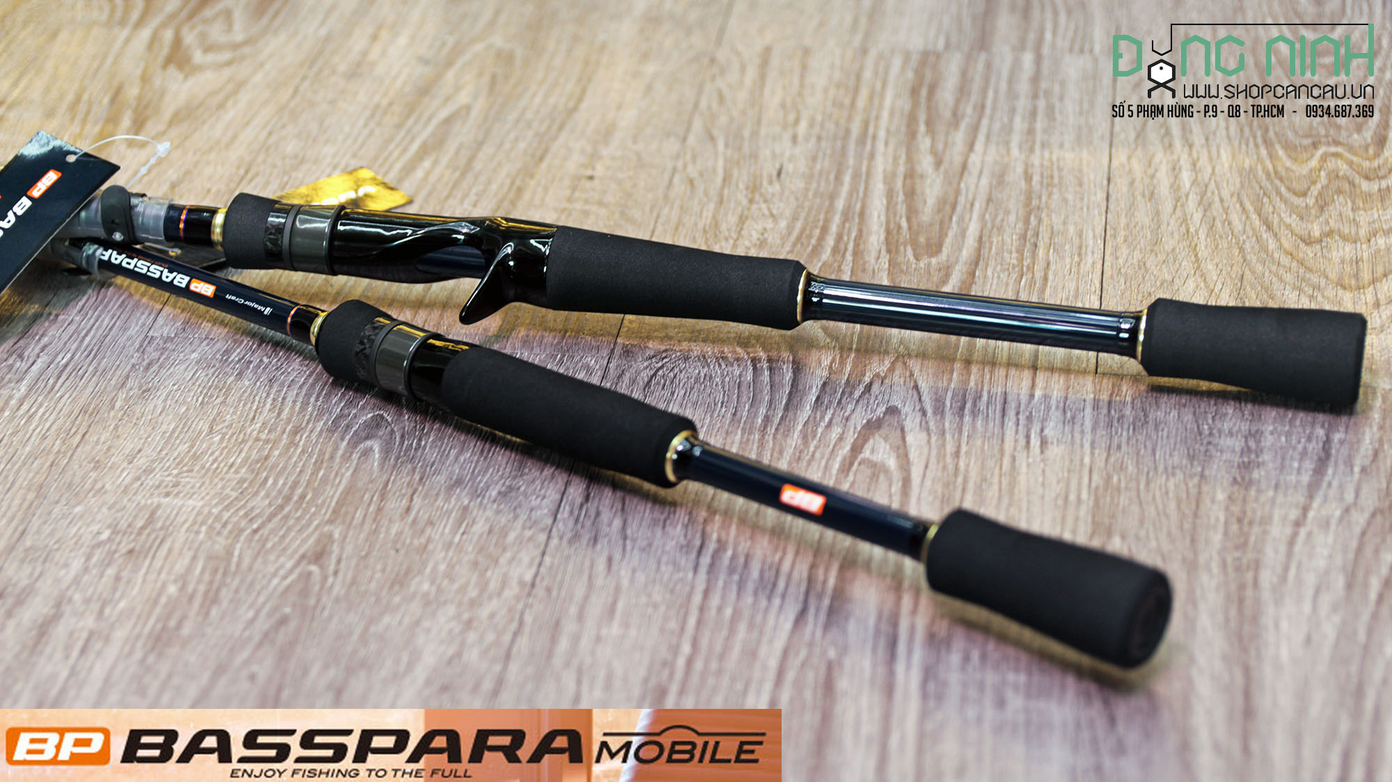 Cần lure rút Major Craft BP Basspara Mobile